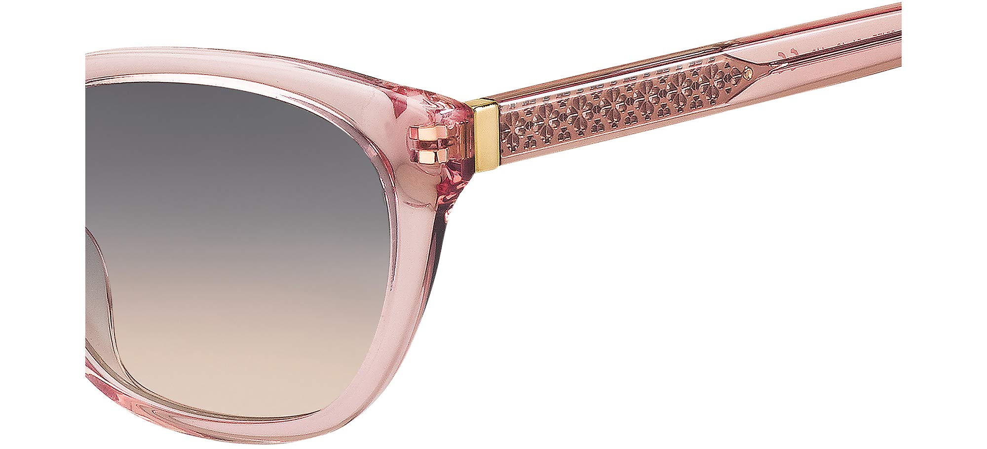 Kate Spade New York Women's Philippa/G/S Cat Eye Sunglasses, Pink/Gray Shaded Pink, 54mm, 16mm