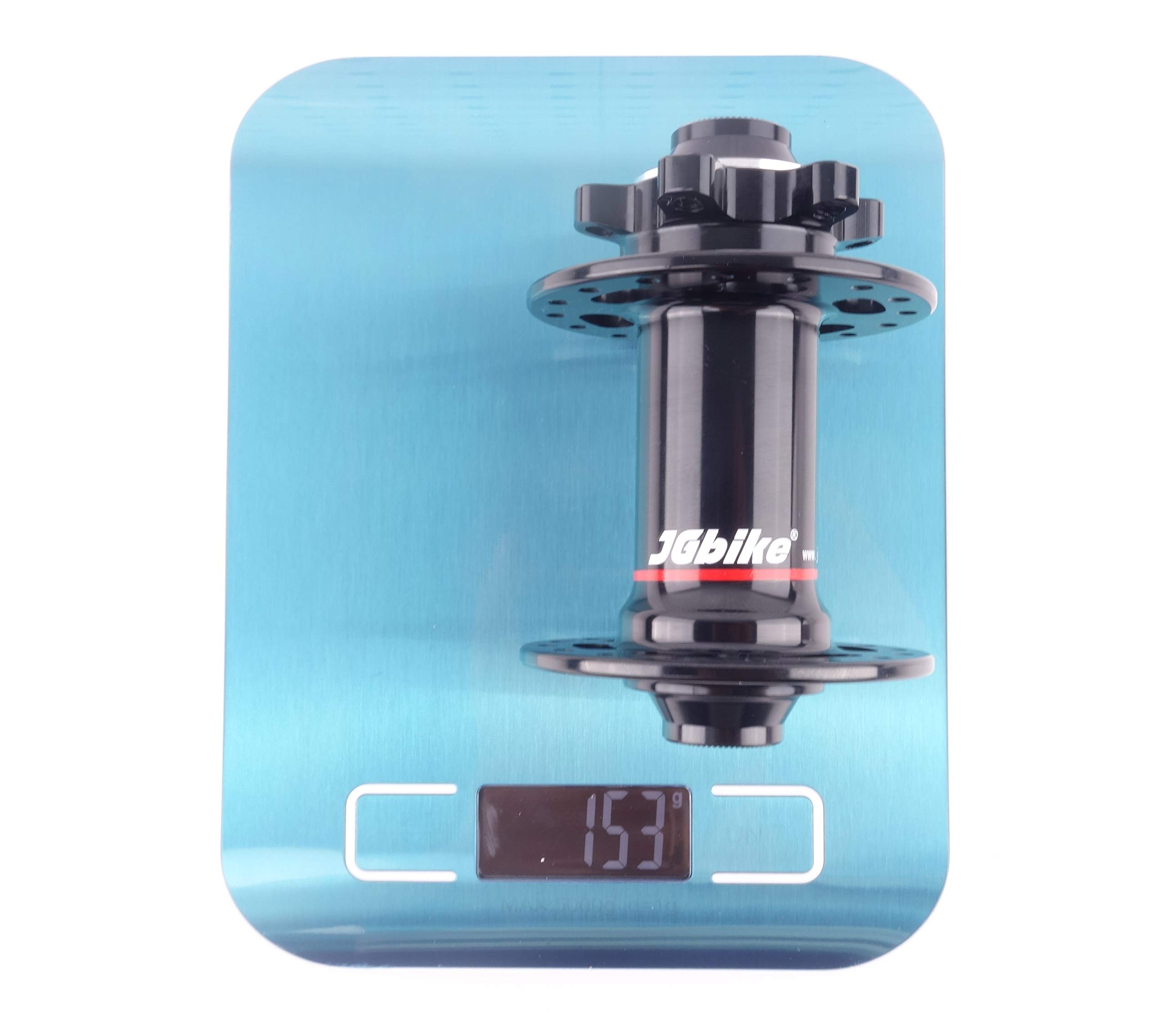 JGbike MTB 32 Hole Quick Release and Axle hubs for 6 Bolts Disc Brake Mountain Bike Bicycle, Front 100mm/Rear 135mm & Front 100mm/Rear 142mm, Including Exchange end caps