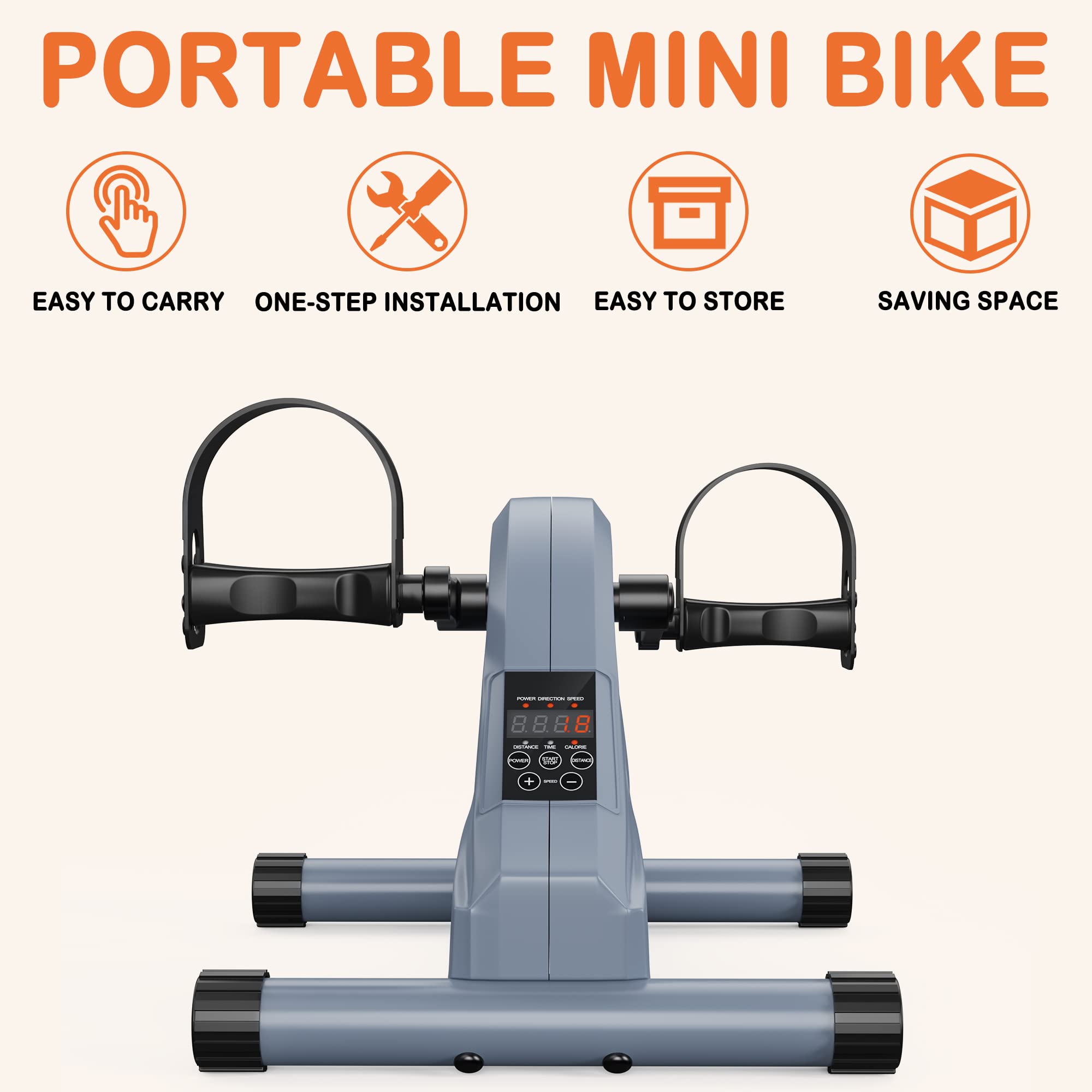 iHomey Motorized Mini Exercise Bike