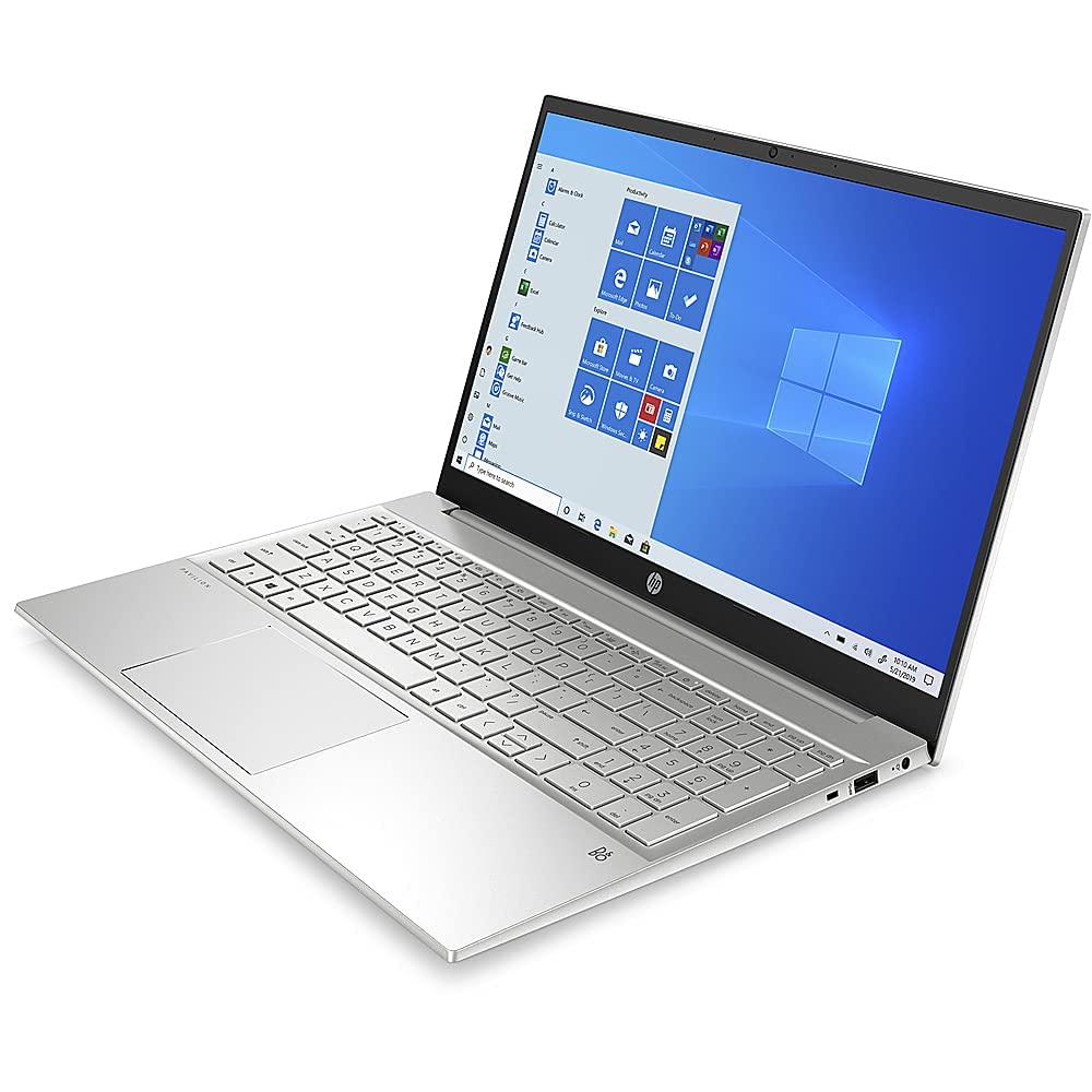 HP Pavilion - 15-eg Home & Business Laptop (Intel i7-1165G7 4-Core, 16GB RAM, 512GB SSD, Intel Iris Xe, 15.6" Touch Full HD (1920x1080), Fingerprint, WiFi, Bluetooth, Win 11 Home) with Hub