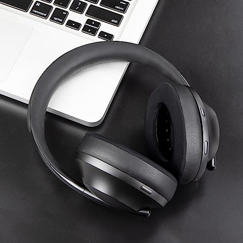 SOULWIT Cooling Gel Replacement Earpads for Bose 700 (NC700) Wireless Headphones, Ear Pads Cushions with Softer Leather, High-Density Noise Cancelling Foam, Added Thickness - Black