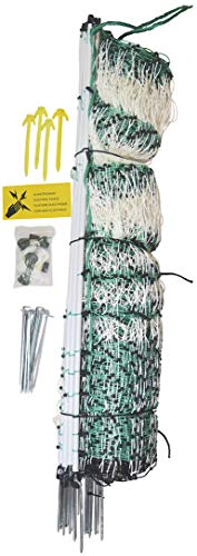 RentACoop Poultry Netting Electric Fence - Electric Poultry Enclosure for Chickens, Ducks, Turkeys - Suitable for 4 Week Old Chickens/Older and Adult Poultry - Energizer Not Included - 168' L x 48" H