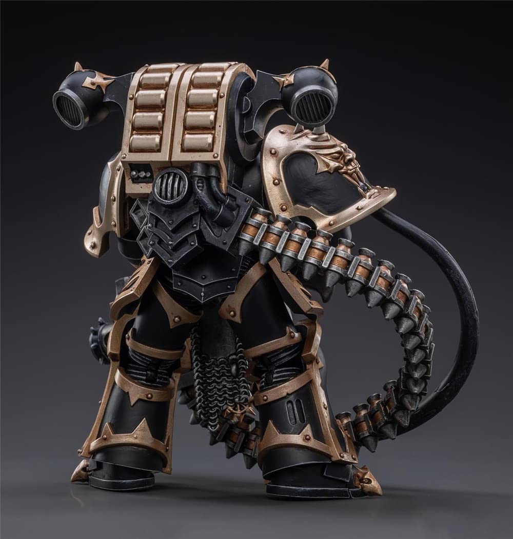 HiPlay JoyToy × WARHAMMER 40K Officially Licensed 1/18 Scale Science-fiction Action Figures Full Set Series -Black Legion Havocs Marine 04