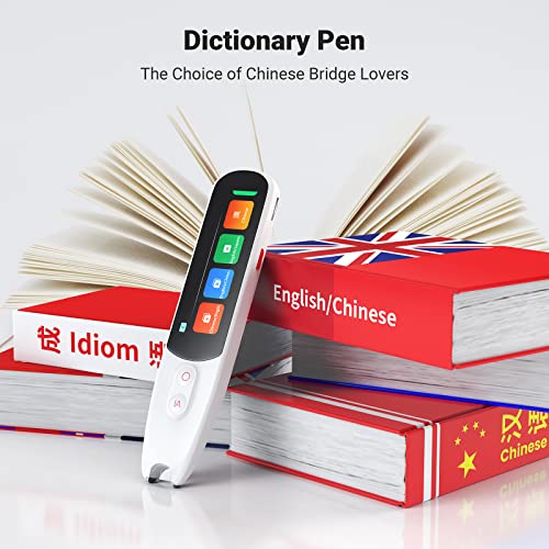 SVANTTO Pen Scanner, Text to Speech Device for Dyslexia, OCR Digital Highlighter Reader Pen, Exam Reading Pen, Bluetooth Langage Translator, No Monthly Fee