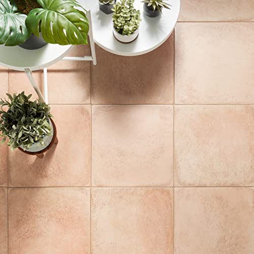 Ivy Hill Tile Kaleo Clay 14.17 in. x 14.17 in. Matte Porcelain Terracotta Look Floor and Wall Tile (10.76 Sq. Ft. / Case)