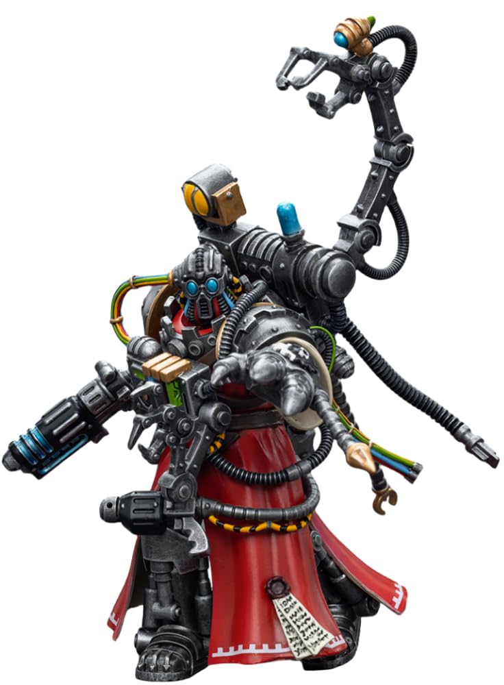 HiPlay JoyToy Warhammer 40K Collectible Figure: Adeptus Mechanicus Cybernetica Datasmith 1:18 Scale Action Figures (JT7721)
