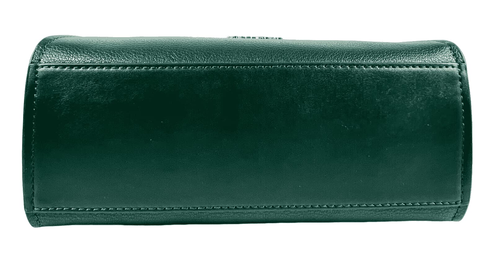Michael Kors Hamilton Kay Lock Leather Small Satchel Crossbody Jewel Green