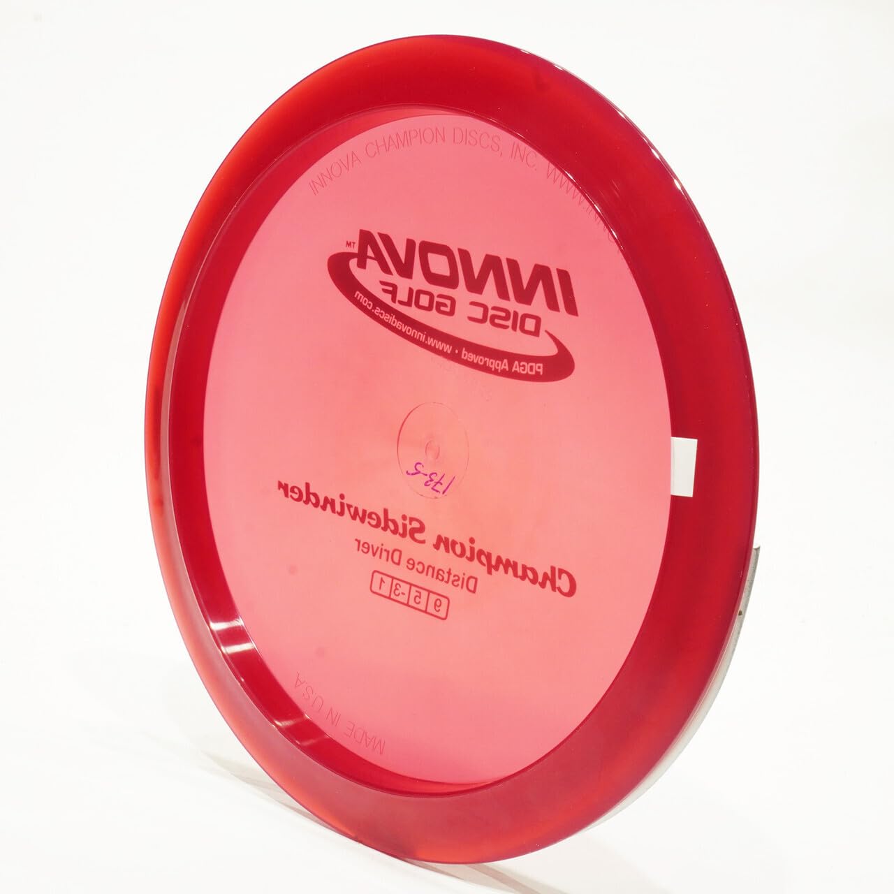 Innova Sidewinder (Champion) Driver Golf Disc, Pick Weight/Color [Stamp & Exact Color May Vary] Pink 173-175 Grams