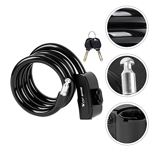 ifundom Bike Security Lock Sturdy Mountain Bike Lock Anti- Theft Lock for Outdoor