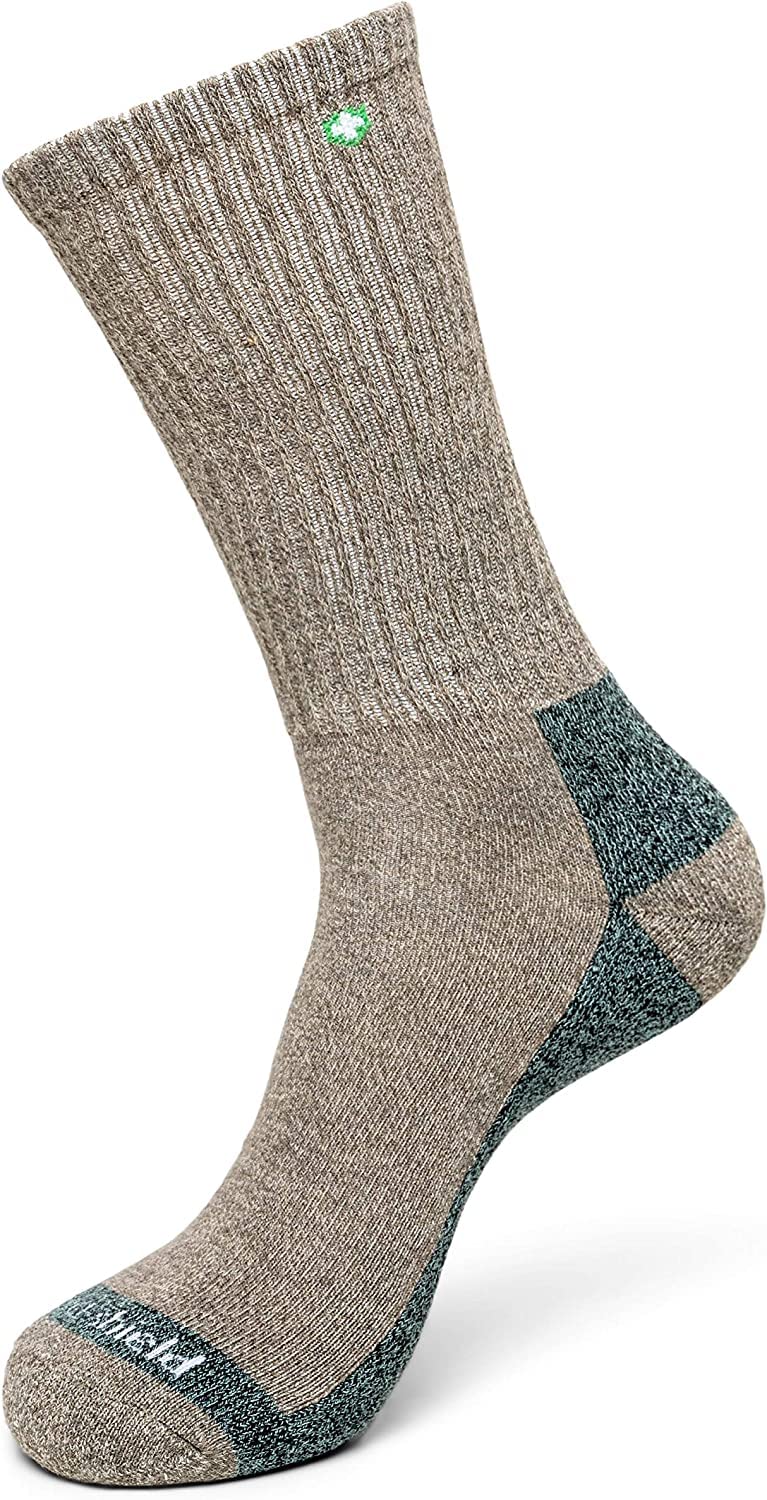 Insect Shield Lightweight Hiking Socks With Permethrin Bug Repellant - Protective Clothing for Men & Women, Charcoal, Medium
