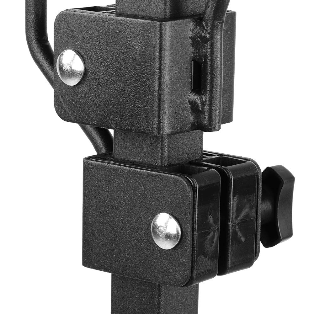 Hitch Mounted Carrier, 80lb Bike Carrier Auto Rear Trailer Tow Hitch Mounted Rack Holder