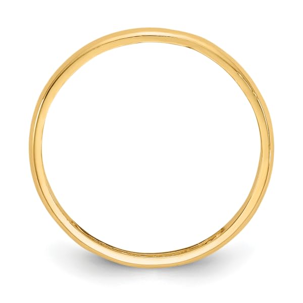 IceCarats 14K Yellow Gold Ring Size 3