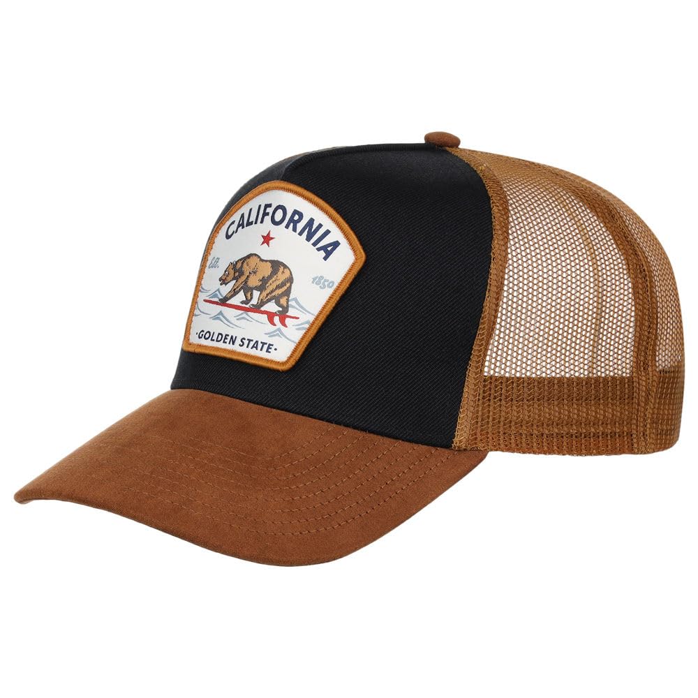 Local Crowns California Views 2.0 Trucker Adjustable Snapback Hat Black