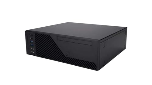 IN WIN Win CJ712.AU265TB3 Black Micro ATX Mini Tower Computer Case 8L Small Form Factor with 265W Power Supply