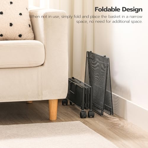 HOOBRO Side Table with Charging Station and Under Bed Storage Bundle, End Table with USB Ports and Outlets, Modern Metal Frame, for Bedroom, Living Room, GD76UBZ01-BK01BS01