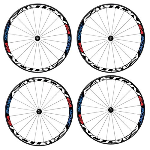 HMANE 4Pcs Bike Stickers Bicycle Wheel Rims Light Safety Reflective Stickers Decal