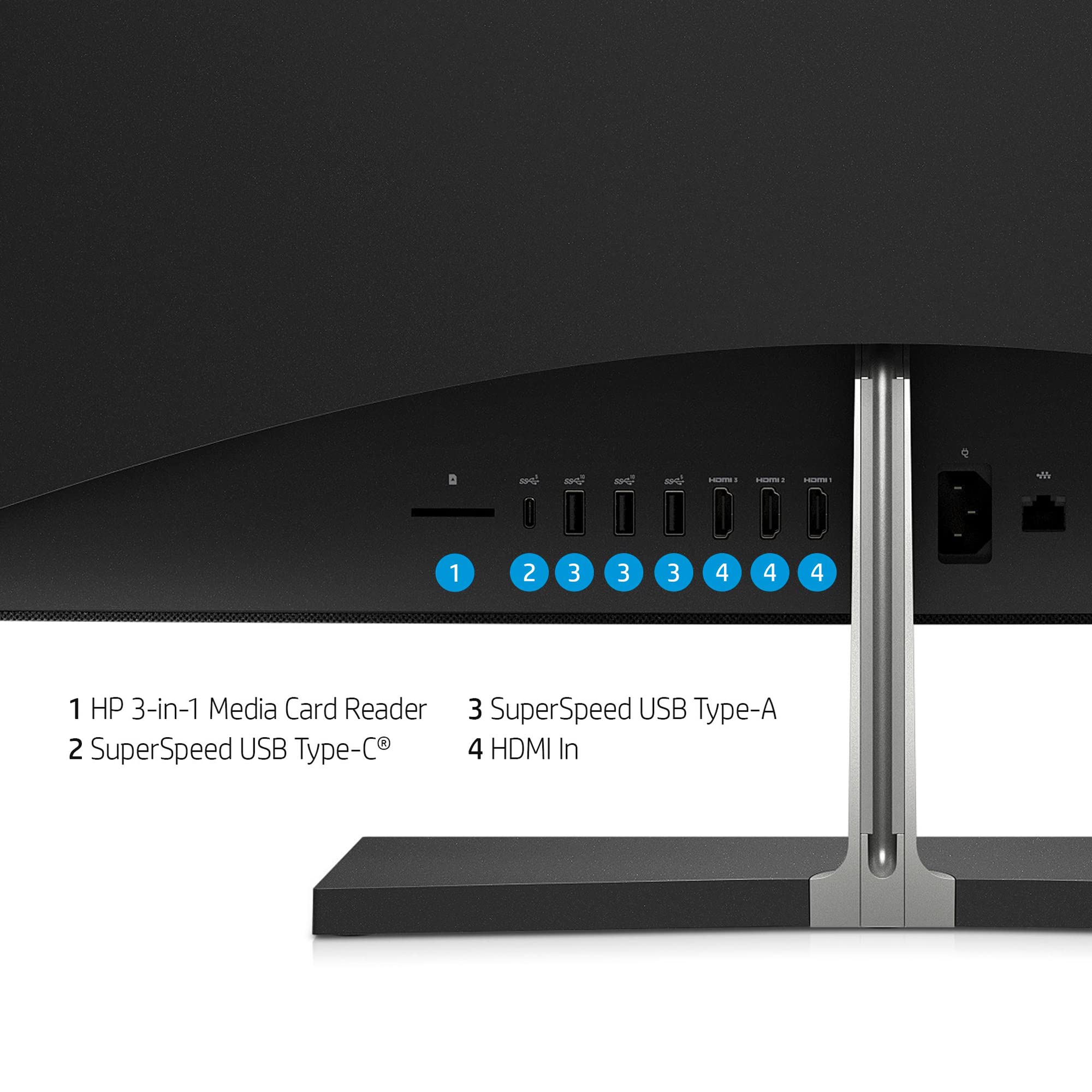 HP Pavilion 31.5" All-in-One Desktop Computer, QHD(2560 x 1440), Core i7-12700T(12 Cores), RTX 3050 Graphics, 32 GB RAM - 2 TB PCIe SSD, 2K Display, Wi-Fi 6, B&O Audio, IR Webcam, Windows 11 Pro
