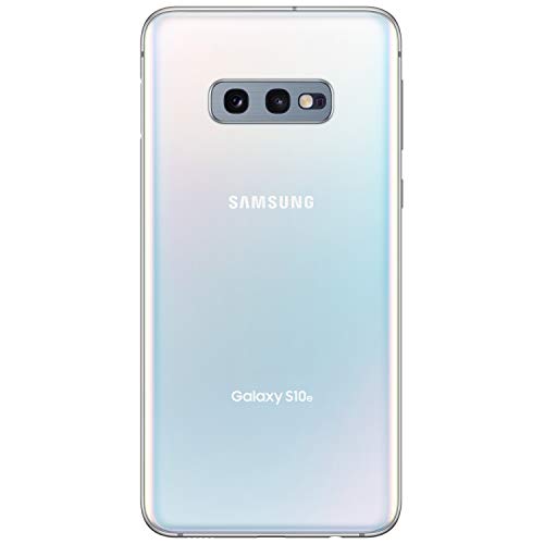 Samsung Galaxy S10e Factory Unlocked Android Cell Phone | US Version | 256GB of Storage | Fingerprint ID and Facial Recognition | Long-Lasting Battery | U.S. Warranty | Prism White