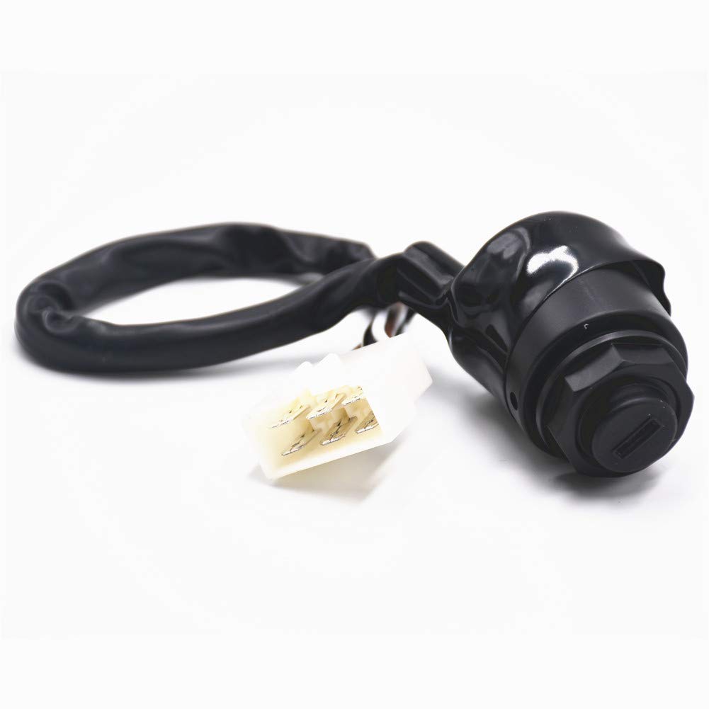 Ignition Switch 27005-0011 for Kawasaki Mule 500/550 / 520/600 / 610 / SX / 2010/2020 / 2500/2510 / 2520/4000 / 4010 1990-2018 Mule 2010 Mule SX (Replaces 27005-0011 & 27005-1146 & 27005-1191) W34