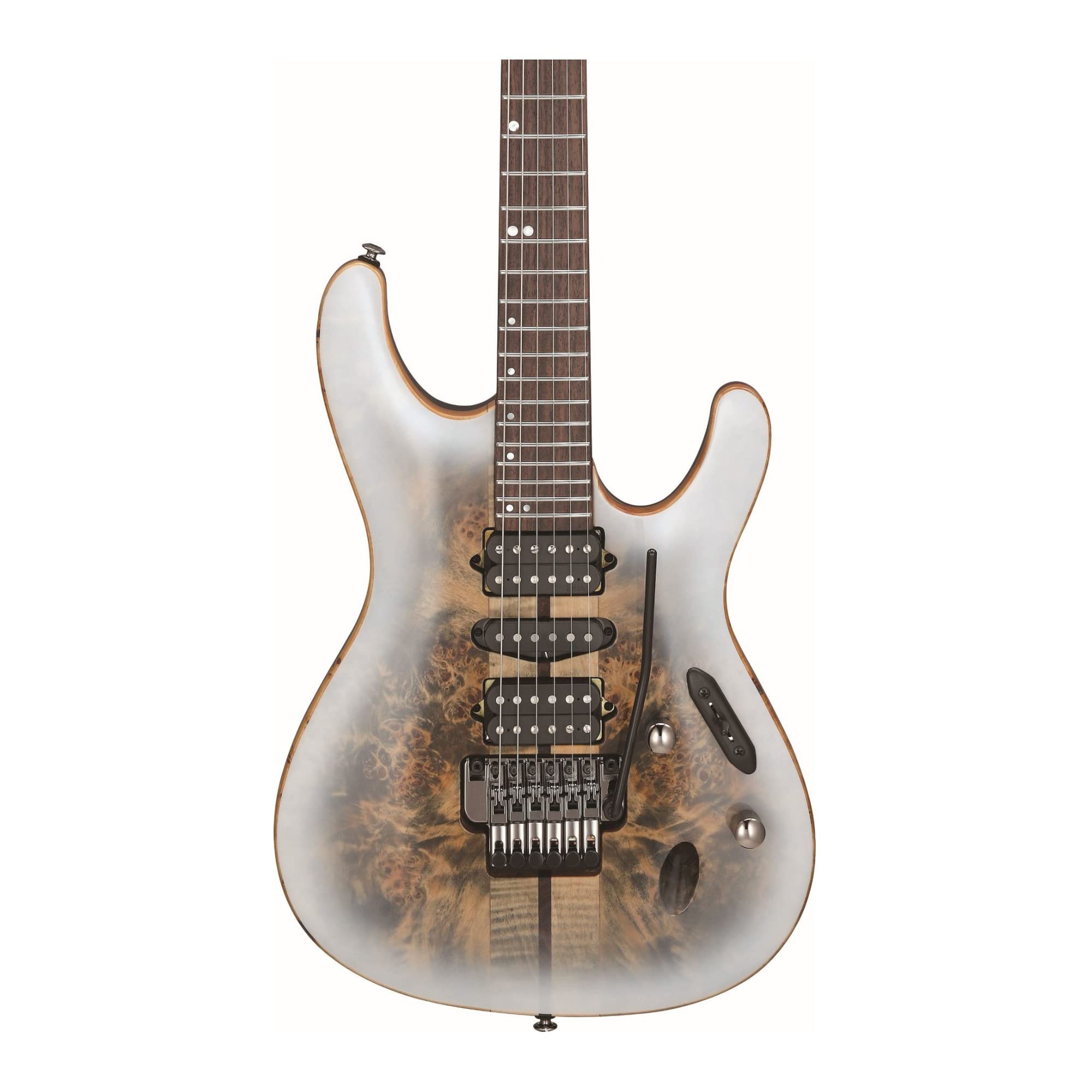 Ibanez S Premium 6-String Electric Guitar with Gig Bag (Right-Handed, White Frost Burst)