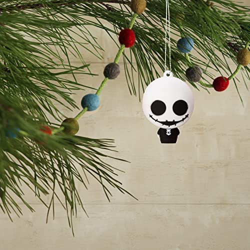 Hallmark Disney Tim Burton's The Nightmare Before Christmas 1" Miniature Shatterproof Christmas Ornaments, Set of 6 Mini Ornaments, Shatterproof