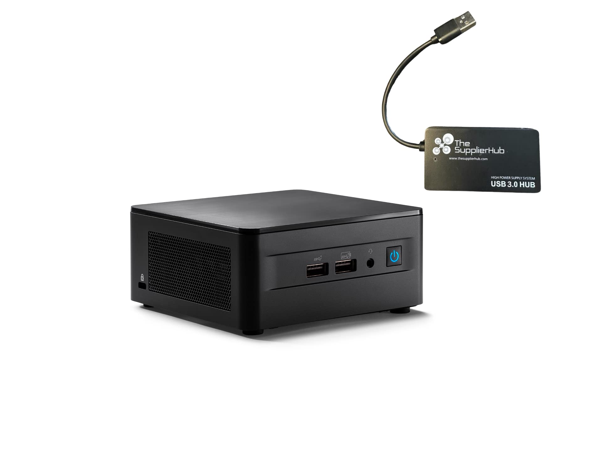 Intel NUC 12 NUC12WSHi5 Mini PC 12th G Core i5-1240P, 12 Cores (4P+8E), 16 Threads, 12MB Intel Smart Cache, Intel Iris Xe Graphics, up to 64GB RAM, up to 2TB SSD, Windows 11pro (16GB RAM / 1TB SSD)