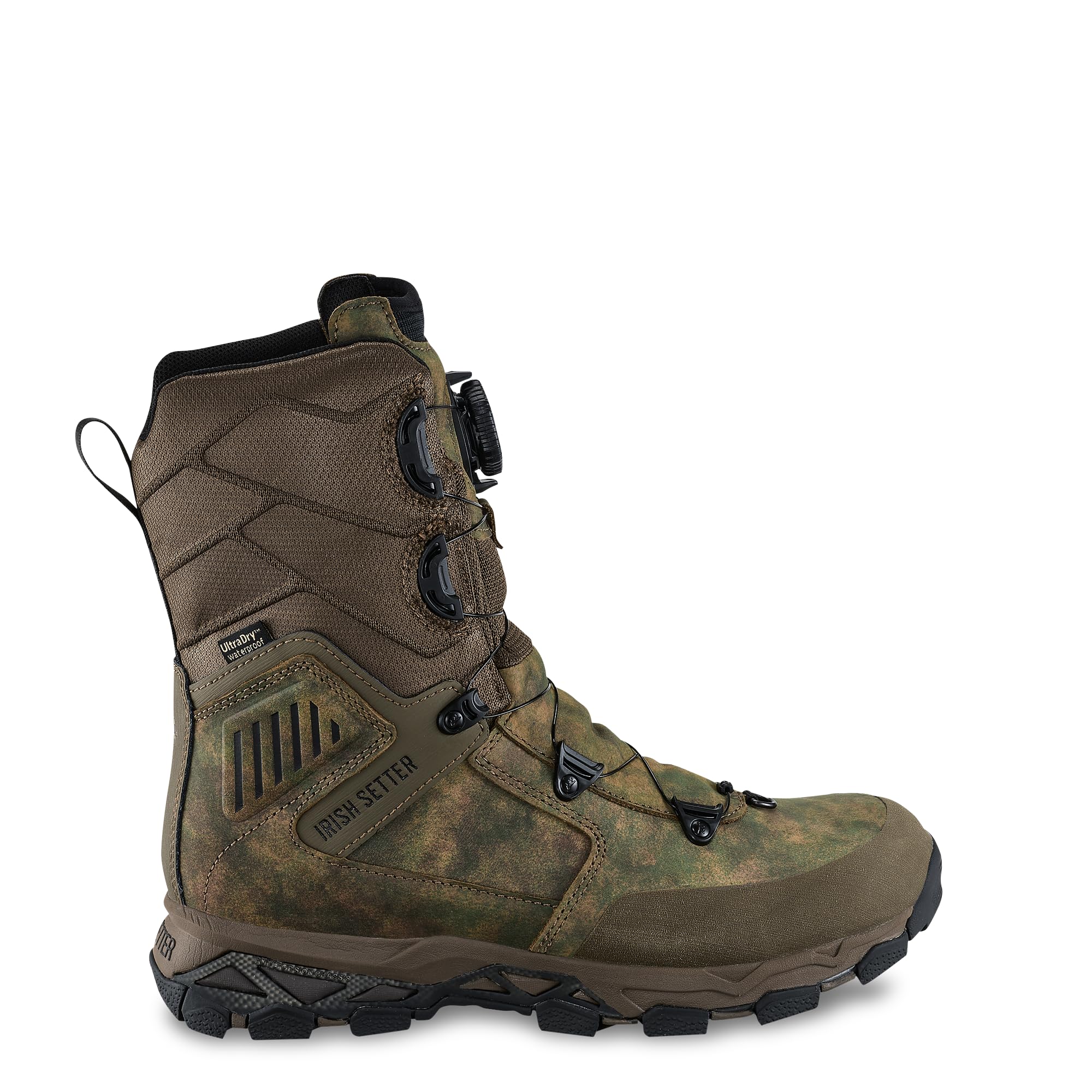 Irish Setter, Pinnacle, Men’s, 11", BOA, Waterproof, Hunting Boot, Earth Field Camo, 11.5 D (Medium)