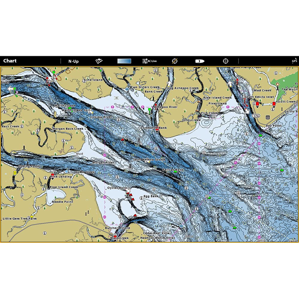 Humminbird 601015-1 CoastMaster U.S. Coastal V1 Digital GPS Maps Micro Card, Black