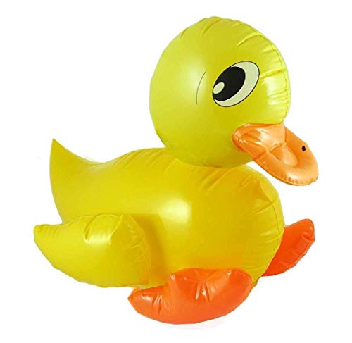 Henbrandt New Large 42Cm Inflatable Yellow Duck Hb