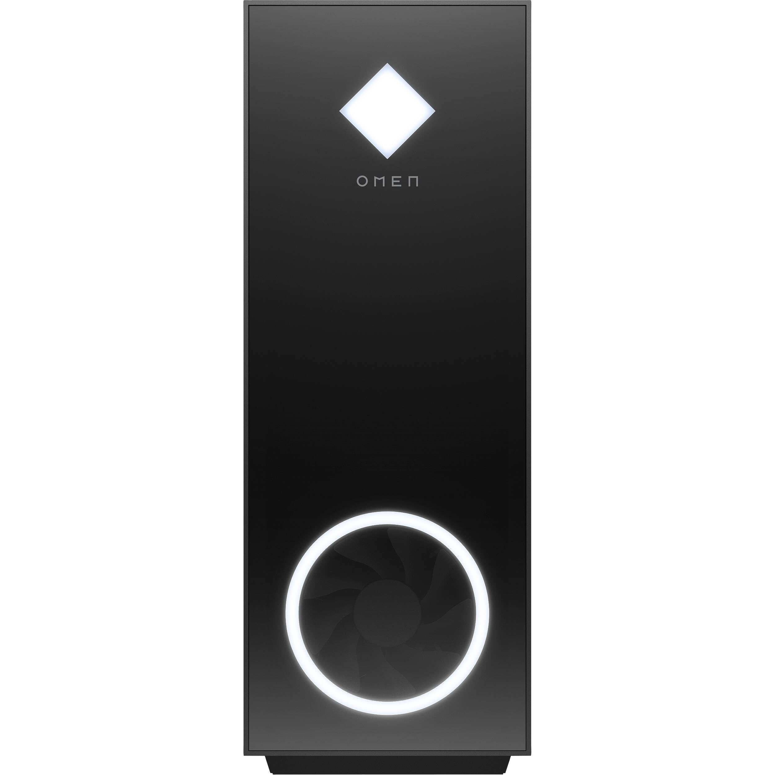 HP OMEN 30L GT13 Gaming Desktop Computer - AMD Ryzen 7 5700G 8-Core up to 4.60 GHz CPU, 64GB RAM, 4TB NVMe SSD, AMD Radeon RX 6700XT 12GB GDDR6 GPU, Custom Case Lighting, Windows 11 Pro, Jet Black