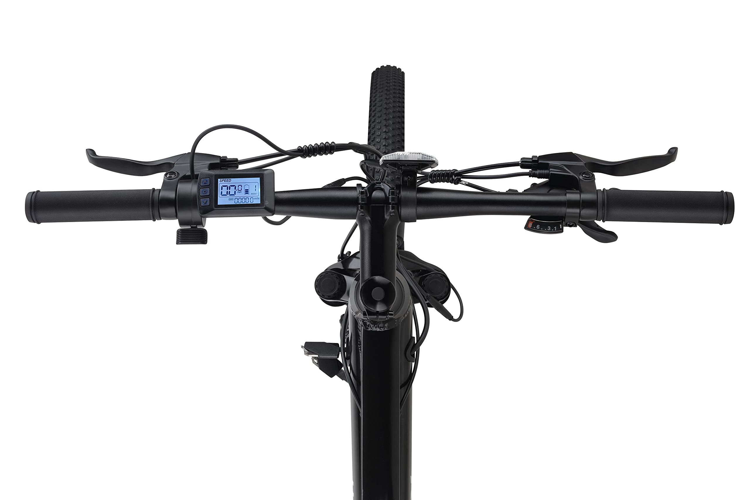 Hurley Bikes Alle-OOP E-MTB Dual Suspension Electric Mountain Bike (Black, Medium / 16 Fits 5'2″-5'10″)