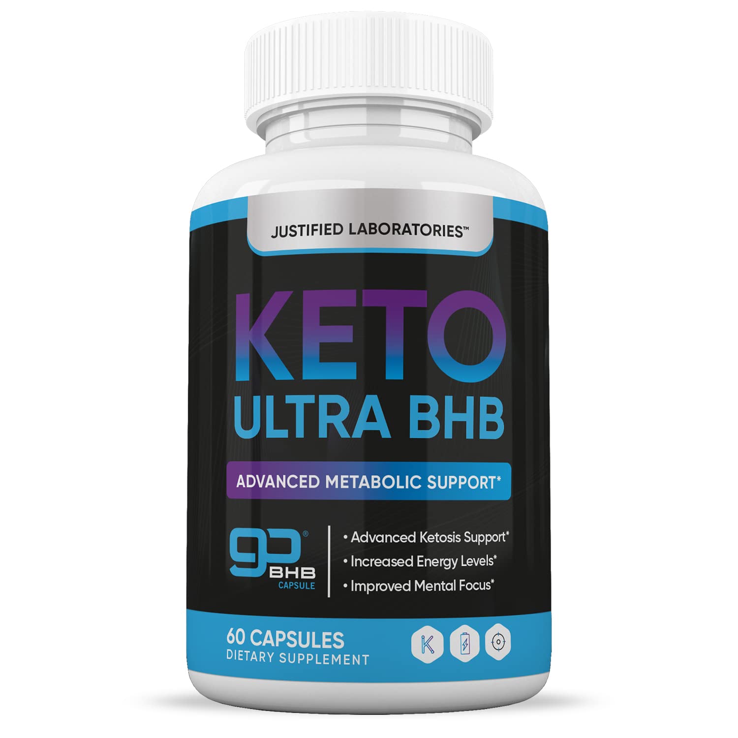 Keto Ultra BHB Keto Pills 800MG Includes Apple Cider Vinegar goBHB Exogenous Ketones Advanced Ketosis Support for Men Women 60 Capsules