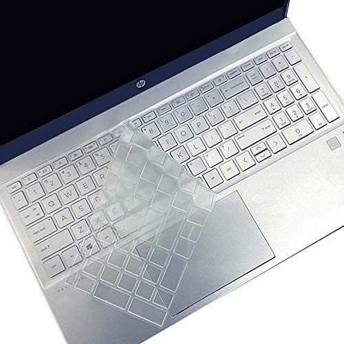 Keyboard Cover for HP 15-EH Laptop 15.6" Model 15-eh0010nr 15-eh0015cl 15-eh0095nr 15-eh0097nr eh0177ng |2021 HP Pavilion 15.6" Laptop Model 15-eg 15z-eh 15-eg0154ng US Layout Keyboard Cover -TPU