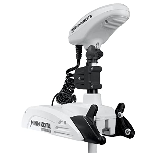 Minn Kota 1363728 Riptide Terrova Saltwater Electric-steer Bow-Mount Trolling Motor with i-Pilot GPS (includes Micro Remote, NO Heading Sensor), 112-lbs Thrust, 60" Shaft