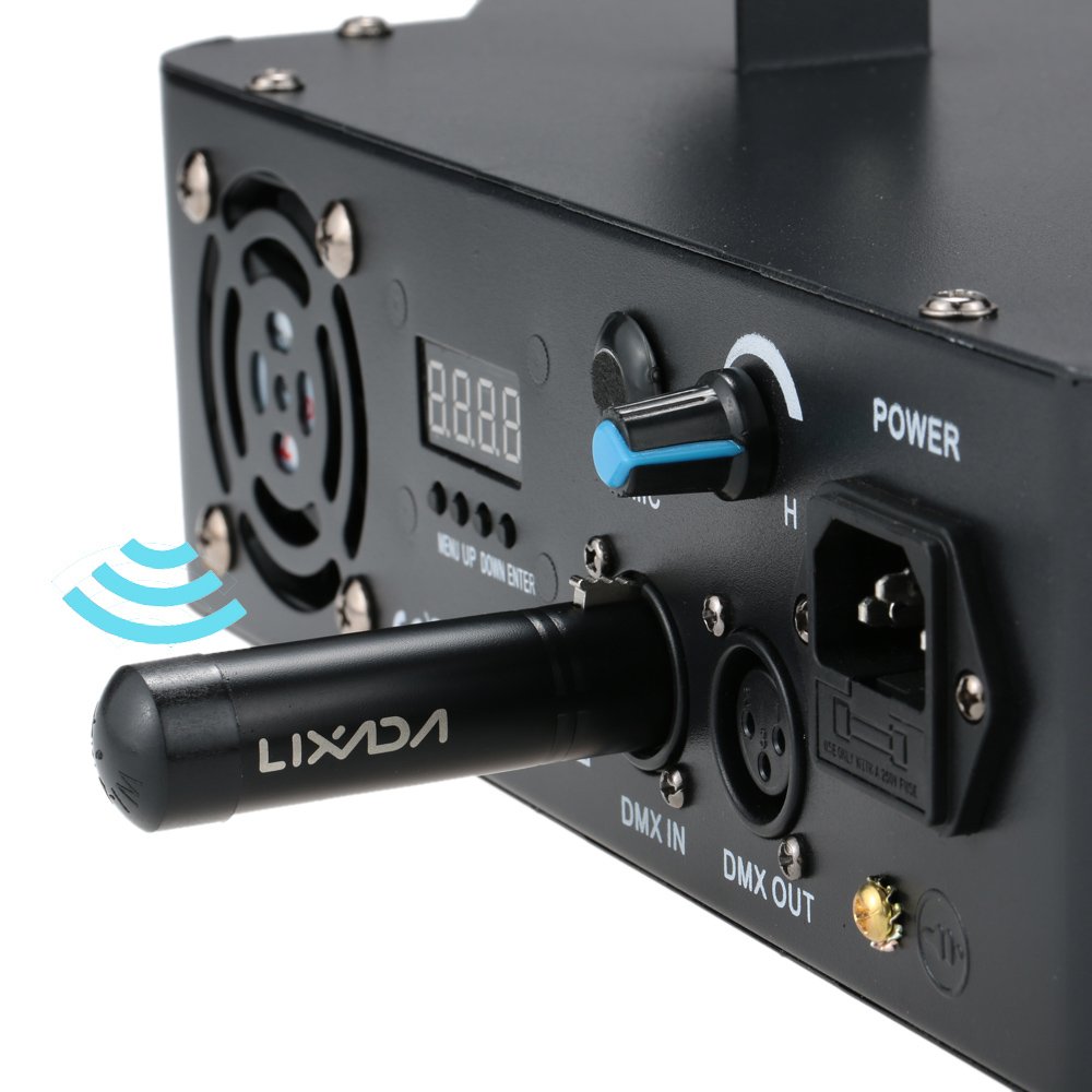 HUIOP Stage Light Accessory,2.4G ISM DMX512 Wireless 3 Pins Female XLR Receiver LED Lighting for Stage PAR Party Light