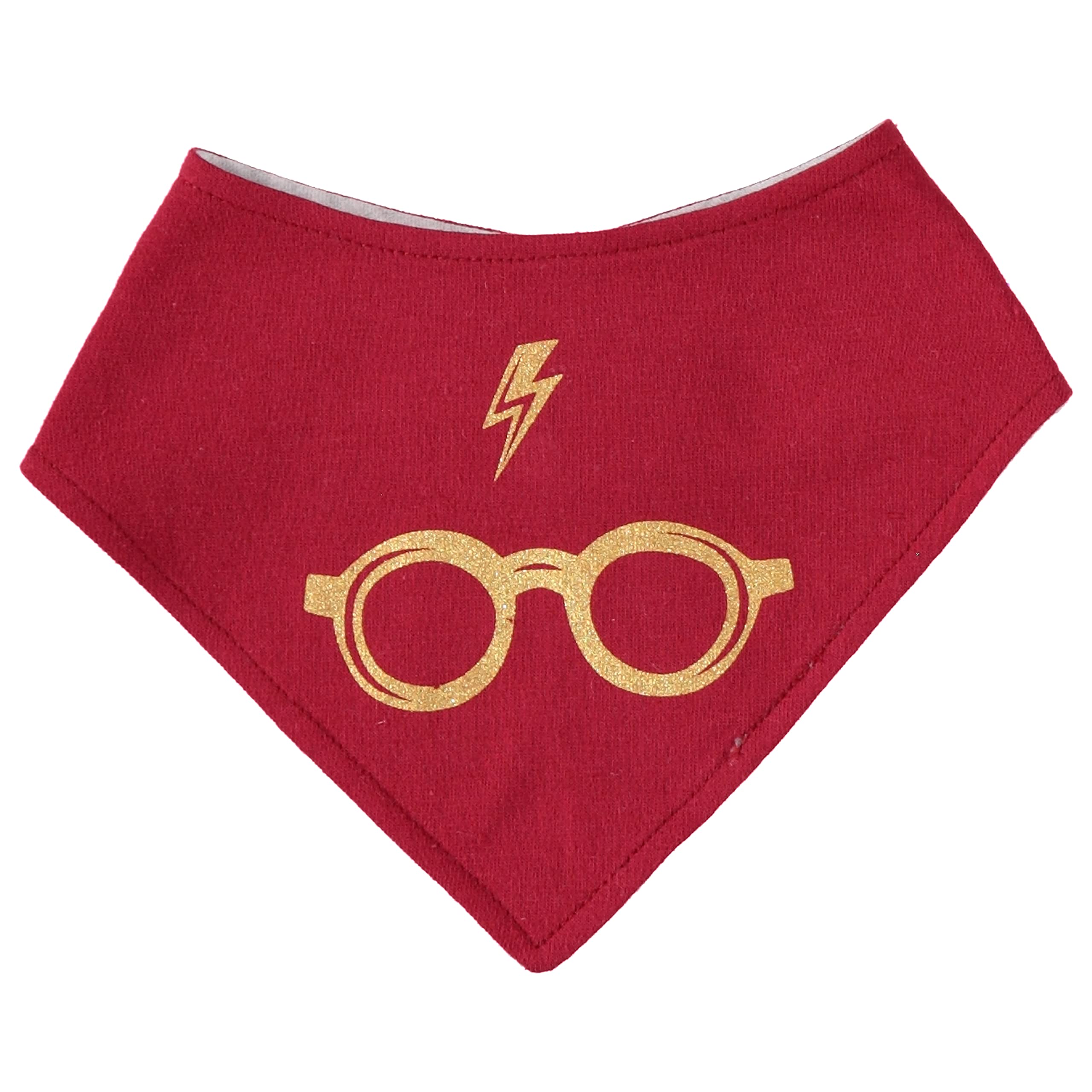 Harry Potter Baby Boys Bodysuit Jogger Pants 3 Piece Set (White/Red/Yellow, 6-9 Months)