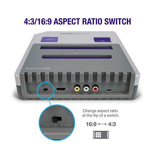 Hyperkin RetroN 2 HD Gaming Console for NES/Super NES/Super Famicom (Gray)