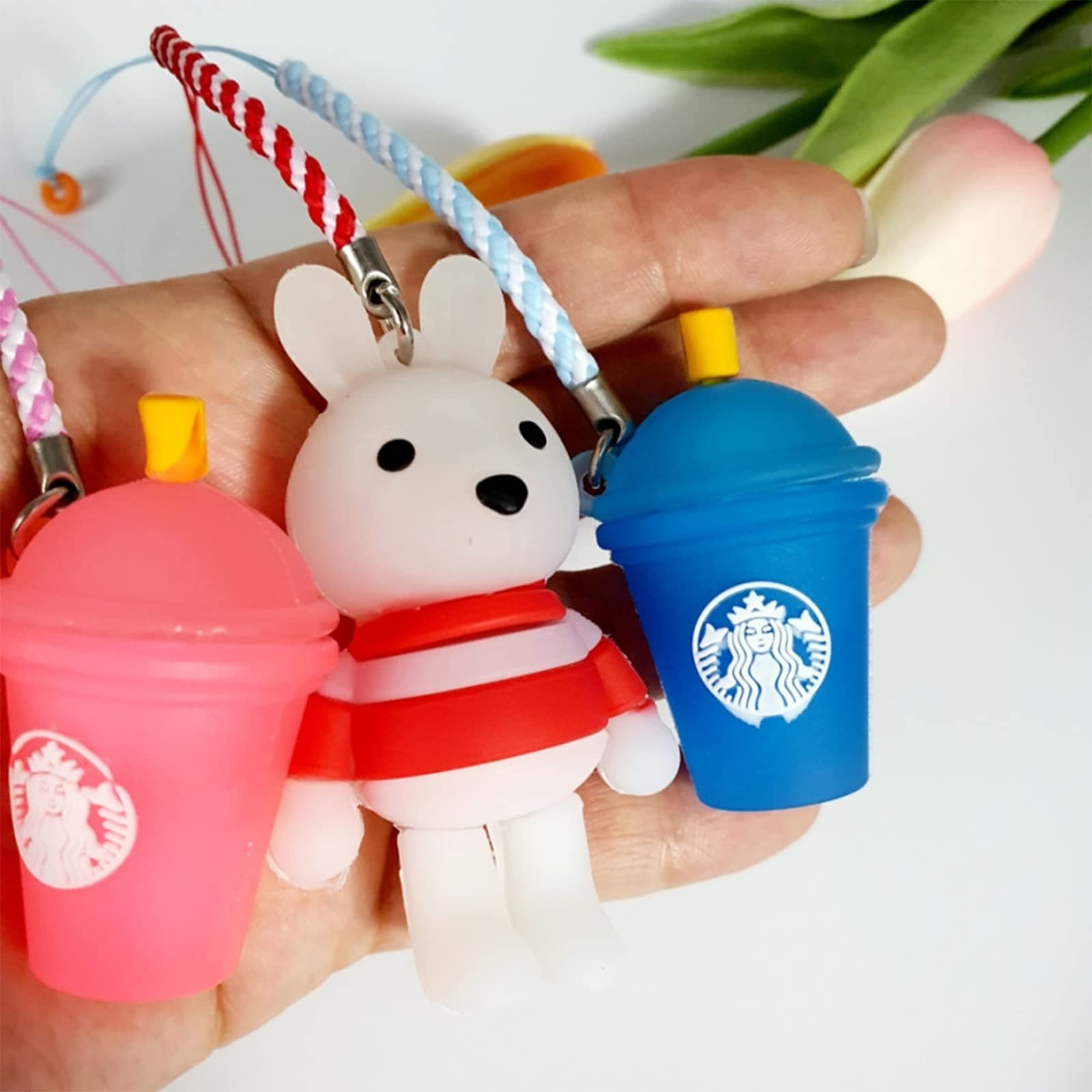 LED Rabbit and Star Tea Room Buddy Ring 3 Types 1set Tee Hanger Buddy Butterfly Golf Tee Flower Caddy Supplies Money Clip Putter Keeper (Putter Keeper)