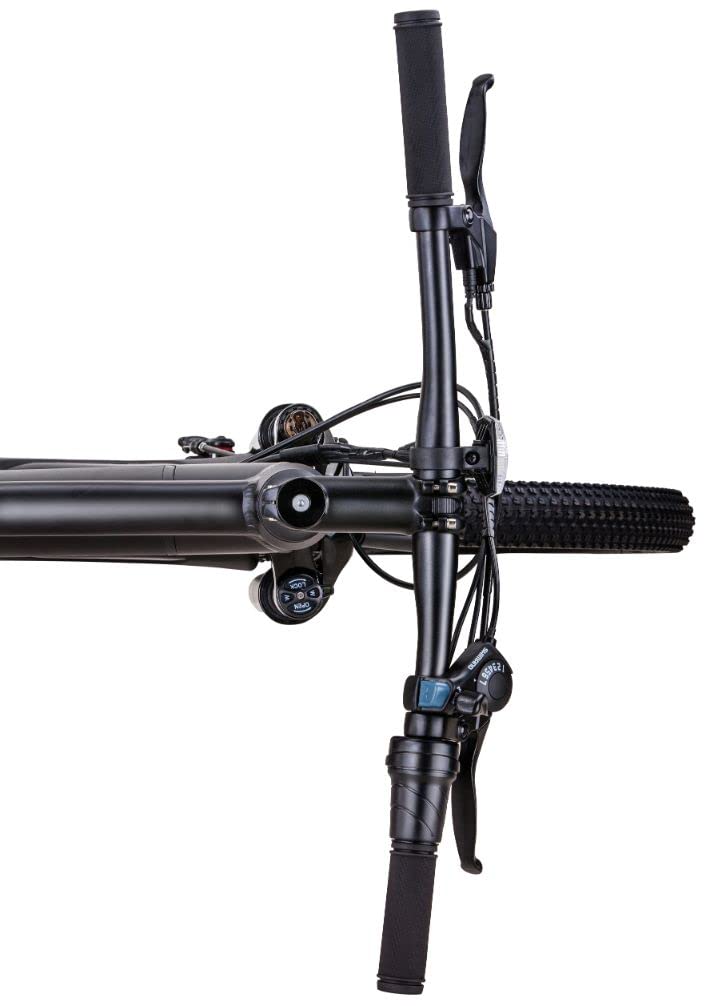 Hurley Electric Bikes Tailslide Mountain Bike E-Bike (Black, Medium / 17 Fits 5`6″-6`2″)