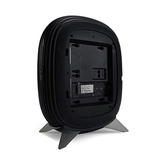 IN WIN B1 Mini-ITX Tower Case - 200W 80 Plus Gold Power Supply Included - Tempered Glass Top Panel - 80mm Side Fan (IW-CS-B1BLK-PS200W)