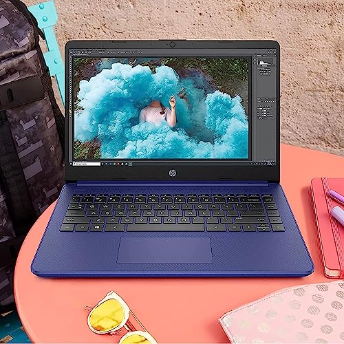 HP Stream Laptop 2023 Newest 14" HD Display, Intel Celeron N4120 Processor, 16GB RAM, 192GB Storge (64GB EMMC+128GB SD Card), Intel UHD Graphics 600, Webcam, Wi-Fi, Windows 11 Home in S Mode