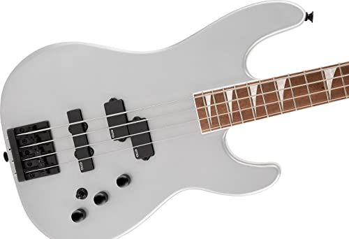 Jackson X Series Signature David Ellefson 30th Anniversary Concert Bass CBX IV, Laurel Fingerboard, Quicksilver