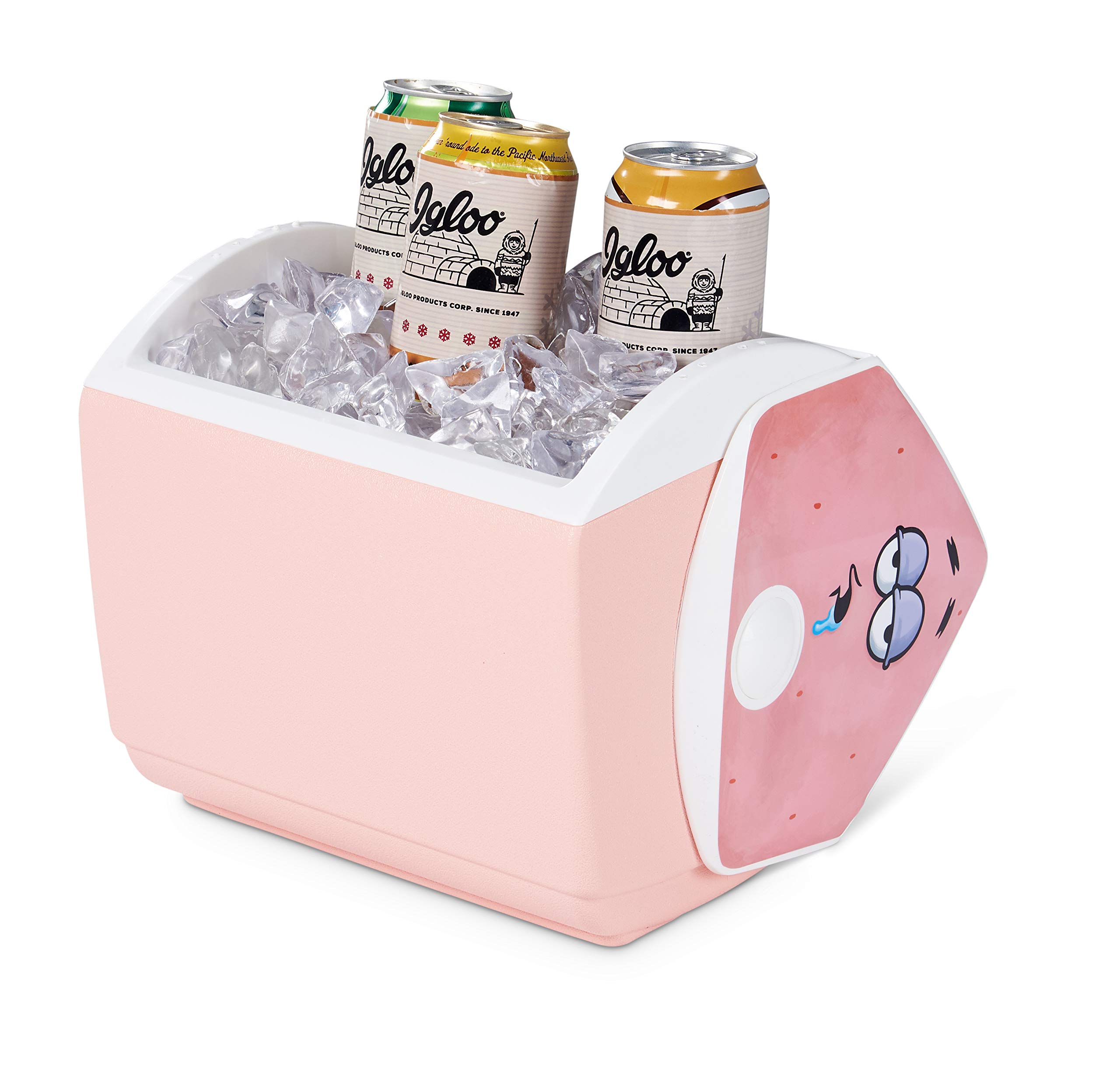 Igloo 7 Quart Limited Edition Spongebob Patrick Portable Lunchbox Playmate Pal Cooler Ice Box