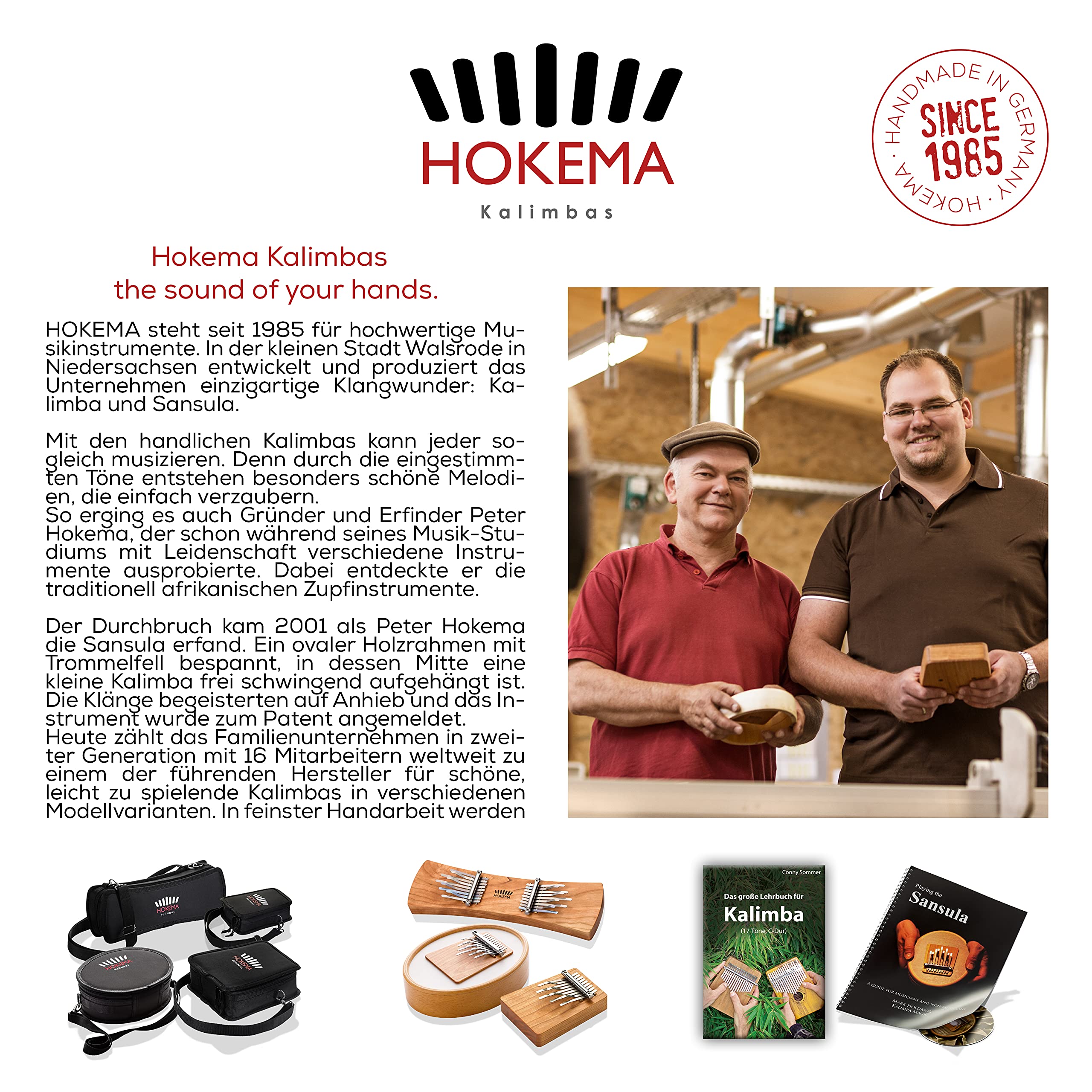 HOKEMA Kalimba B5 Pocket Thumb Piano