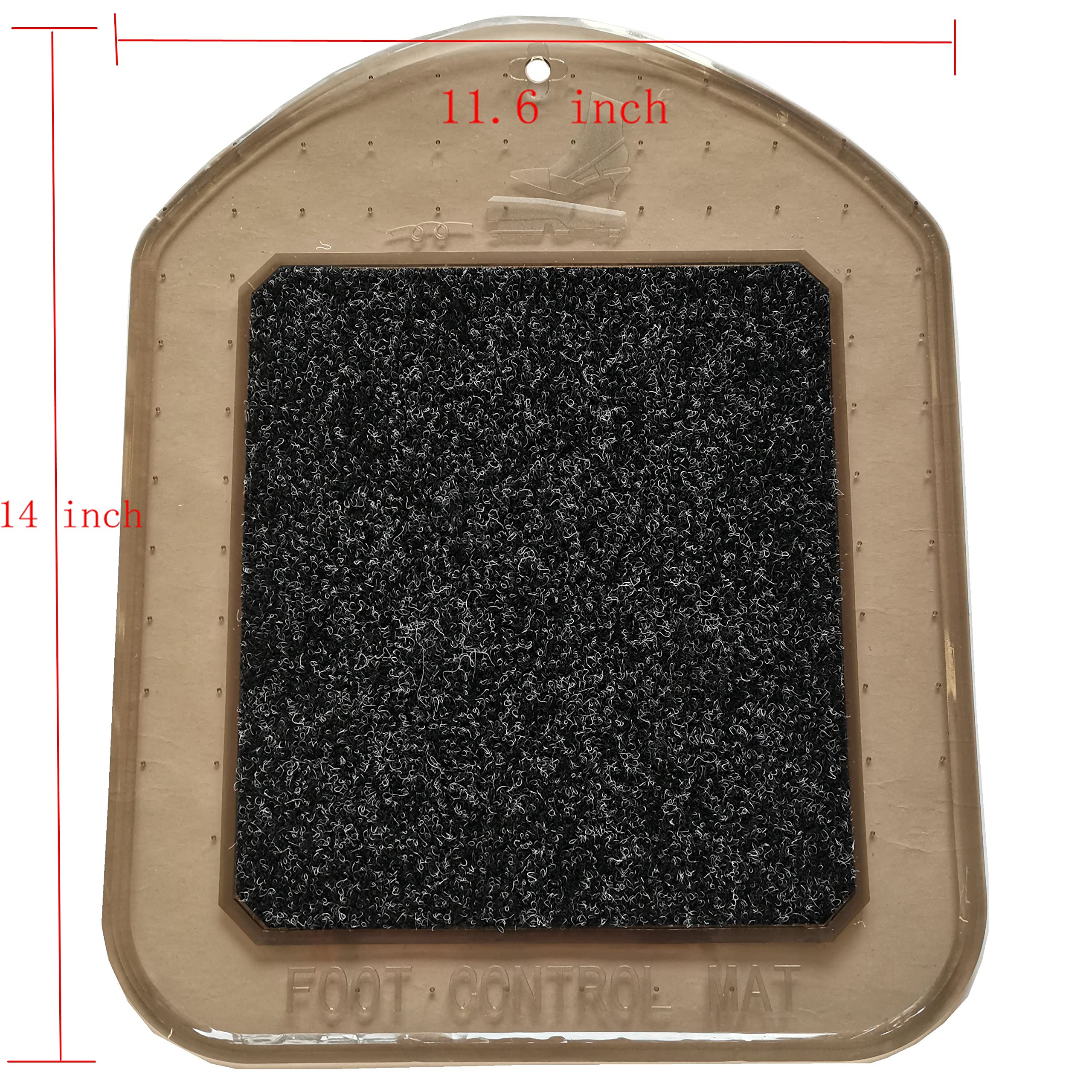 HONEYSEW Non-Slip Foot Control Pad Sewing Machine Foot Pedal Mat