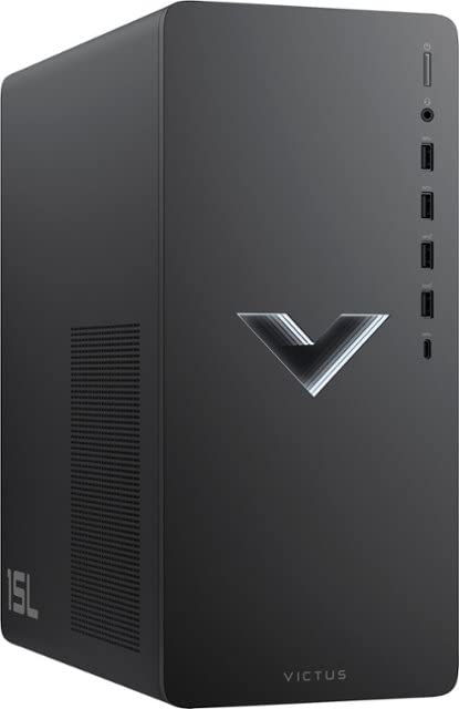 HP Victus Gaming Premium Desktop | Ryzen 5 5600G Up to 4.4GHz | 16GB RAM | 1TB SSD | AMD Radeon RX 6400 4GB | Windows 11 Home