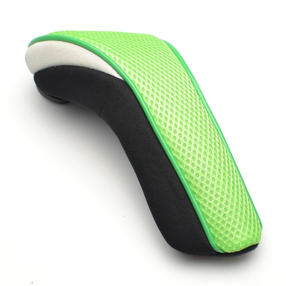 Hybrids 4pcs Green Neoprene Stealth Club Covers With Adjustable Notation Design Easy Lock-in Headcovers Fit For All Brands