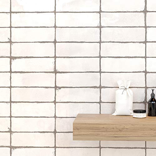 Ivy Hill Tile Santa Fe White 3.93x11.96 in. Polished Ceramic Wall Tile (33 Pieces 10.76 Sq. Ft. / Case)