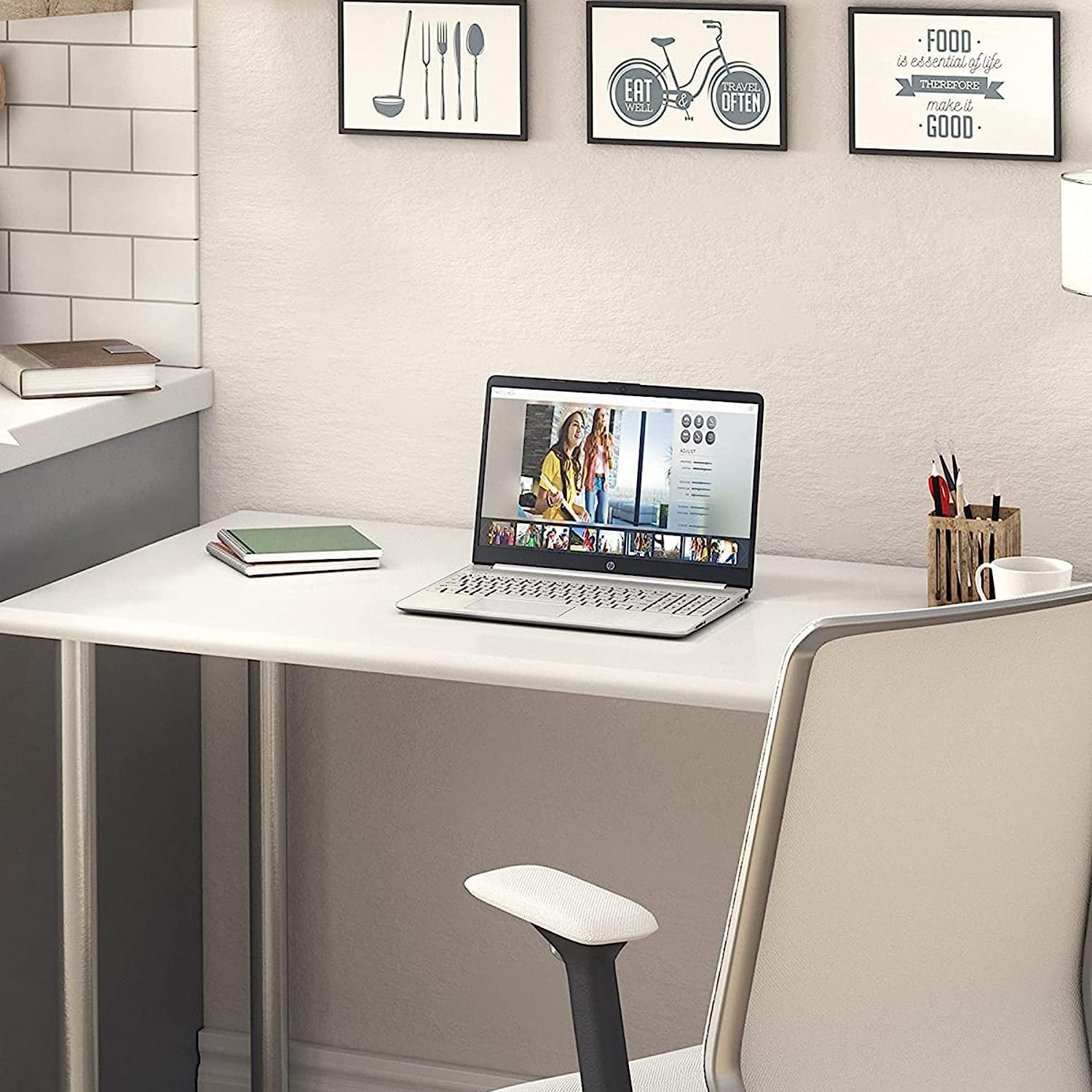 HP 2023 Newest Laptop, 15.6" HD Touchscreen, Intel Core i3 1115G4 up to 4.1GHz, 32GB RAM, 1TB SSD, Intel UHD Graphics, Wi-Fi, Bluetooth, Numeric Keypad, Windows 11 Home in S Mode, Natural Silver