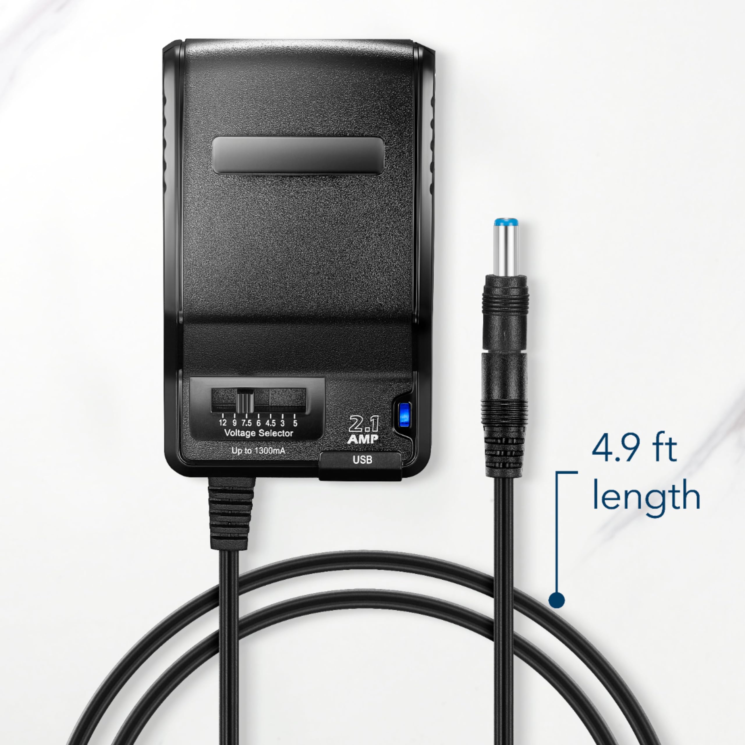 Insignia Universal AC Adapter with USB port (NS-AC1200-C)